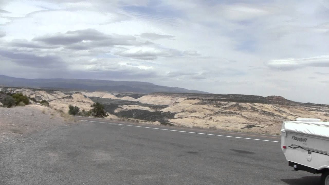 Scenic Highway 12 Utah The Hogback - YouTube
