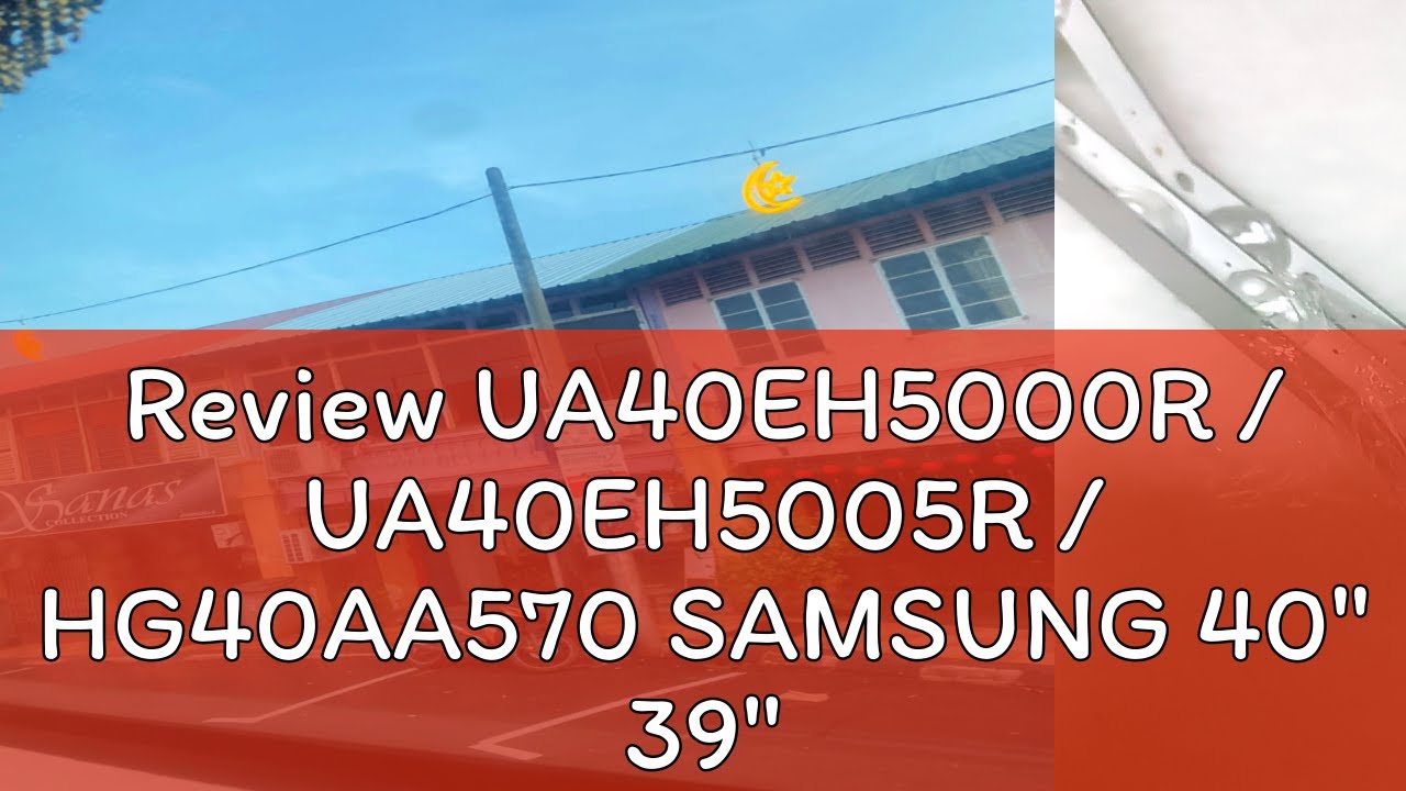 Review UA40EH5000R / UA40EH5005R / HG40AA570 SAMSUNG 40" 39" LED TV ...