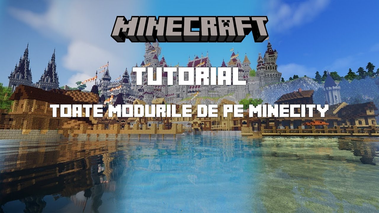 Tutorial: Cum sa instalezi toate modurile de pe MineCity . - YouTube