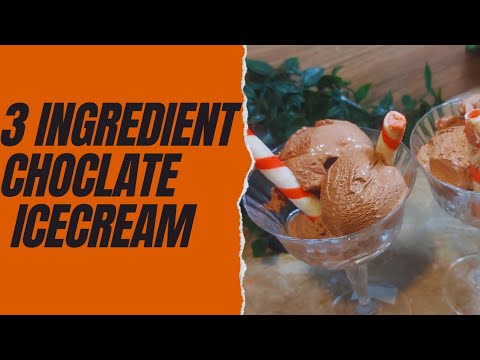 Easy Quick Choclate Icecream || Simple Flawless Recipe || Kids will ...