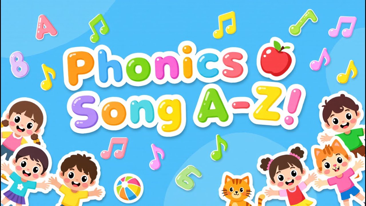 “The Phonics Song A to Z | Fun ABC Learning | Preschool Alphabet Song ...