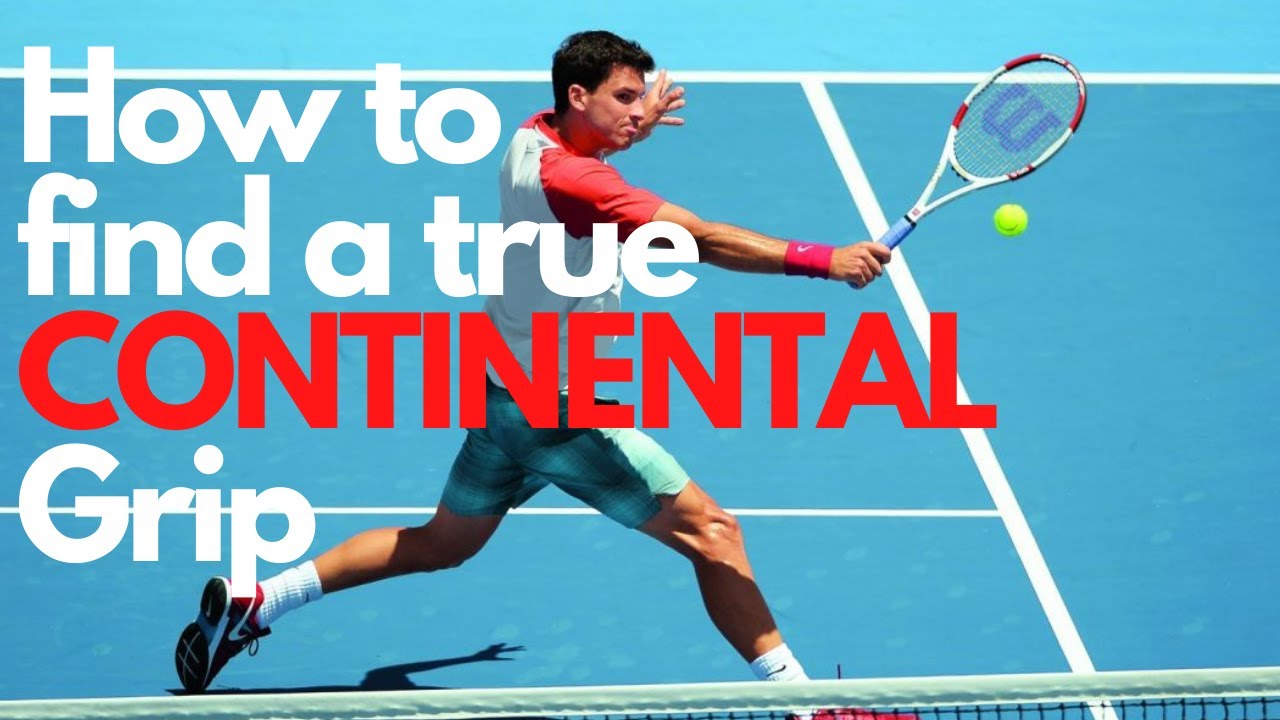 Use A HAMMER To Find Your Continental Grip In Tennis - YouTube