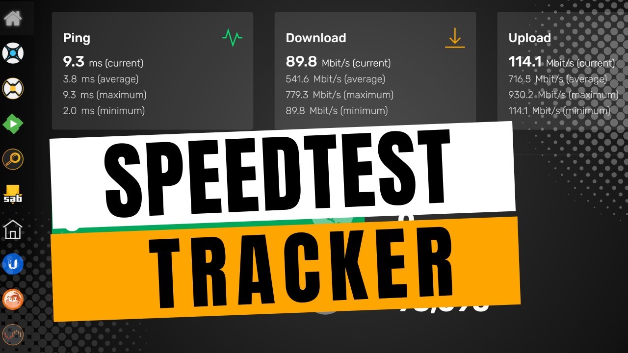 Track your internet speed with Speedtest-Tracker - YouTube