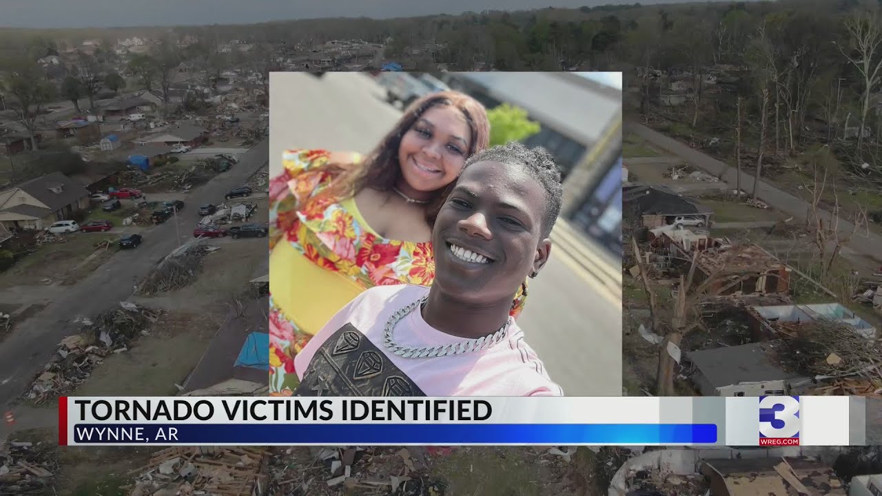 Family identifies young Wynne couple killed in tornado - YouTube