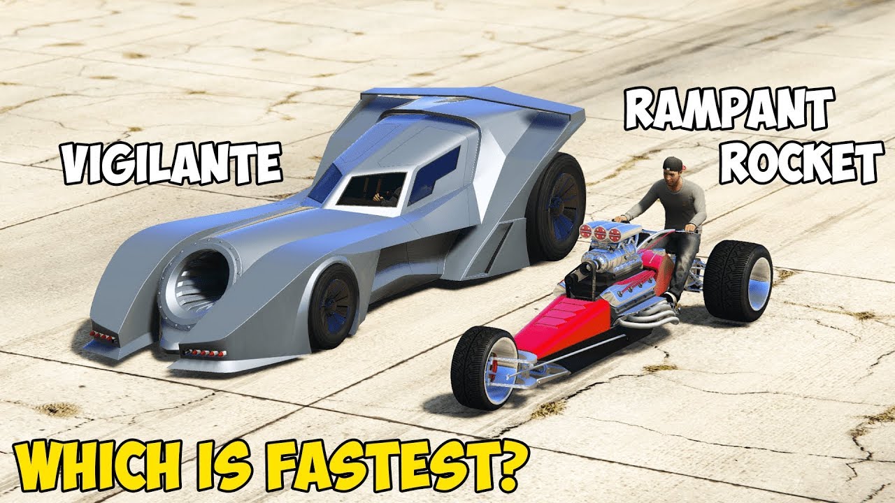 GTA 5 - WESTERN RAMPANT ROCKET vs VIGILANTE - Which is Fastest? - YouTube