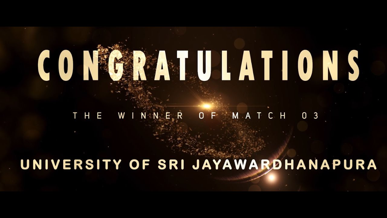 Match 03 Winner USJP - Inter University DEBATE COMPETITION 2021 - YouTube