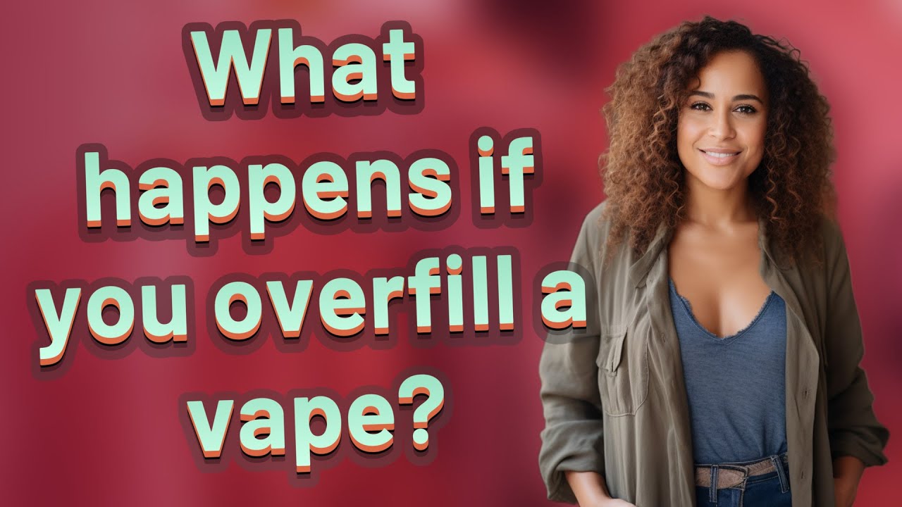 What happens if you overfill a vape? - YouTube