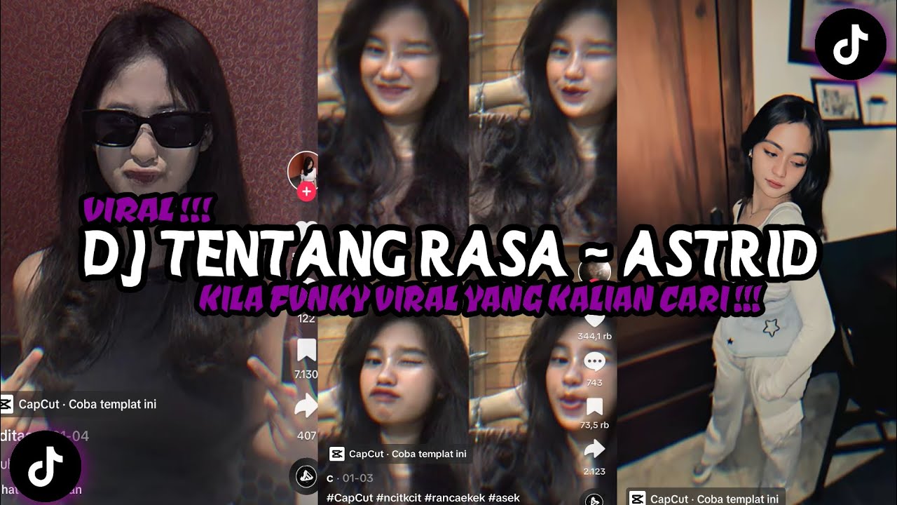 DJ TENTANG RASA - ASTRID (BOOTLEG) BY KILA FVNKY VIRAL TIKTOK TERBARU ...