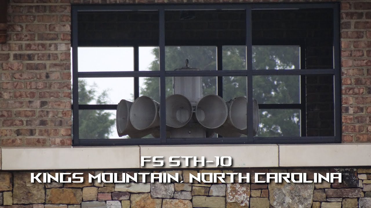 FS STH-10 Tornado Siren Test - Fast Wail - Kings Mountain (Cleveland Co ...