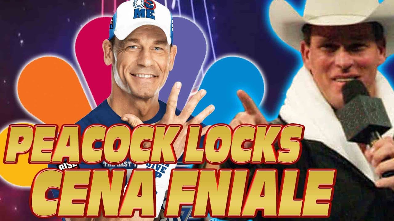 Peacock hanging on to John Cena’s last match is brilliant | Something ...