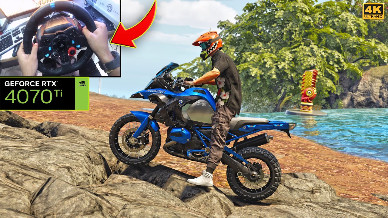 BMW R1200 GS Adventure - Realistic Gameplay : The Crew Motorfest (Rtx ...