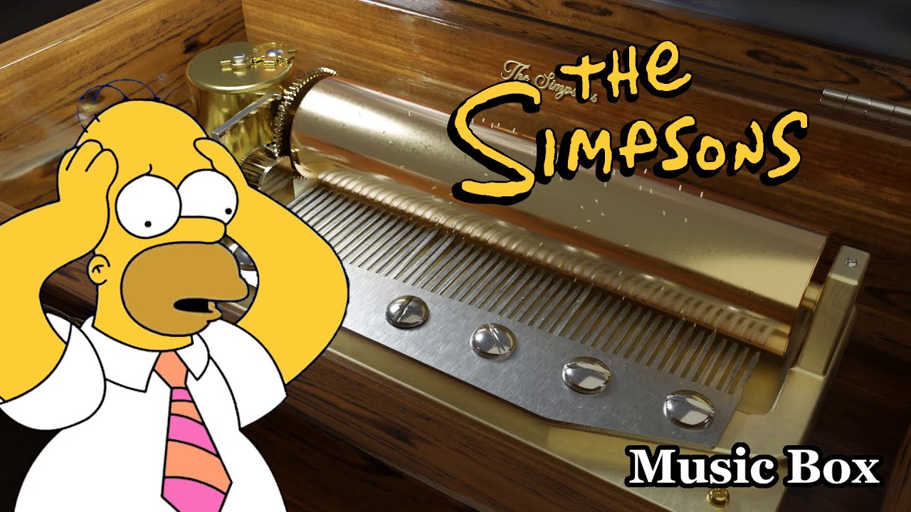 The Simpsons music box - YouTube