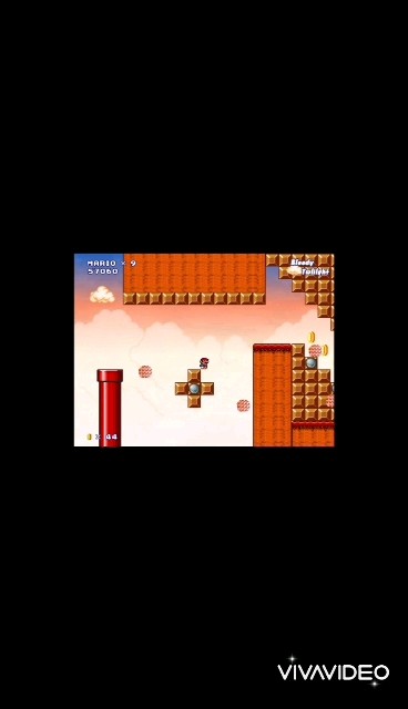 MF - Conventional World:Mario walking away from Roto-disc vid 3. # ...