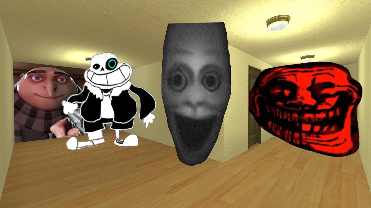 Gru and Sanes, Juggler and Trollface Garry’s Mod NextBot - YouTube