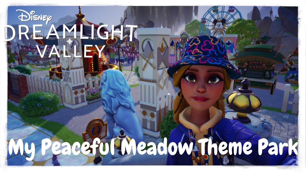 Dreamlight Valley Tour: Peaceful Meadow Spring 2023 - YouTube
