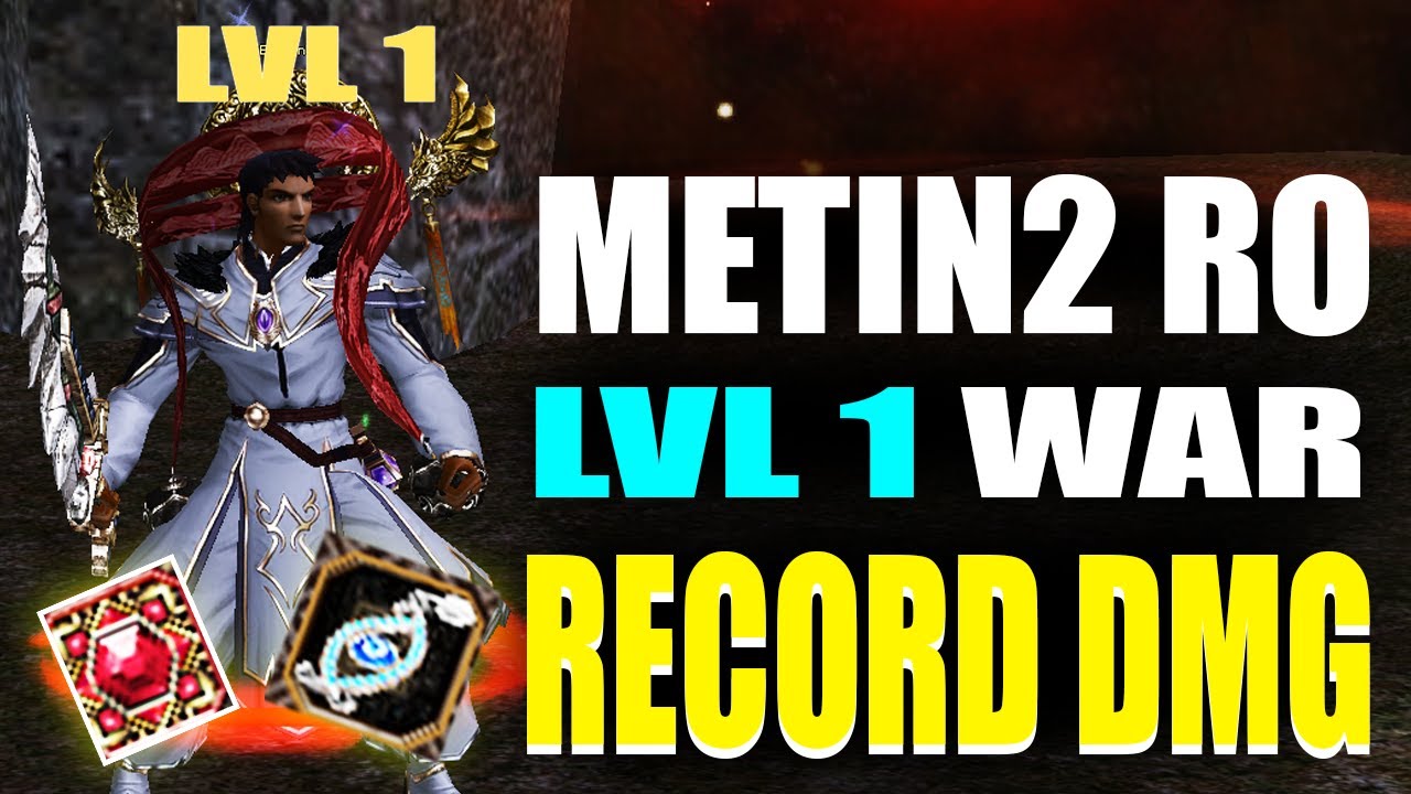 METIN2.RO: LvL 1 - RECORD DMG PE ROMANIA - Din MAP 1 pana in PADUREA ...