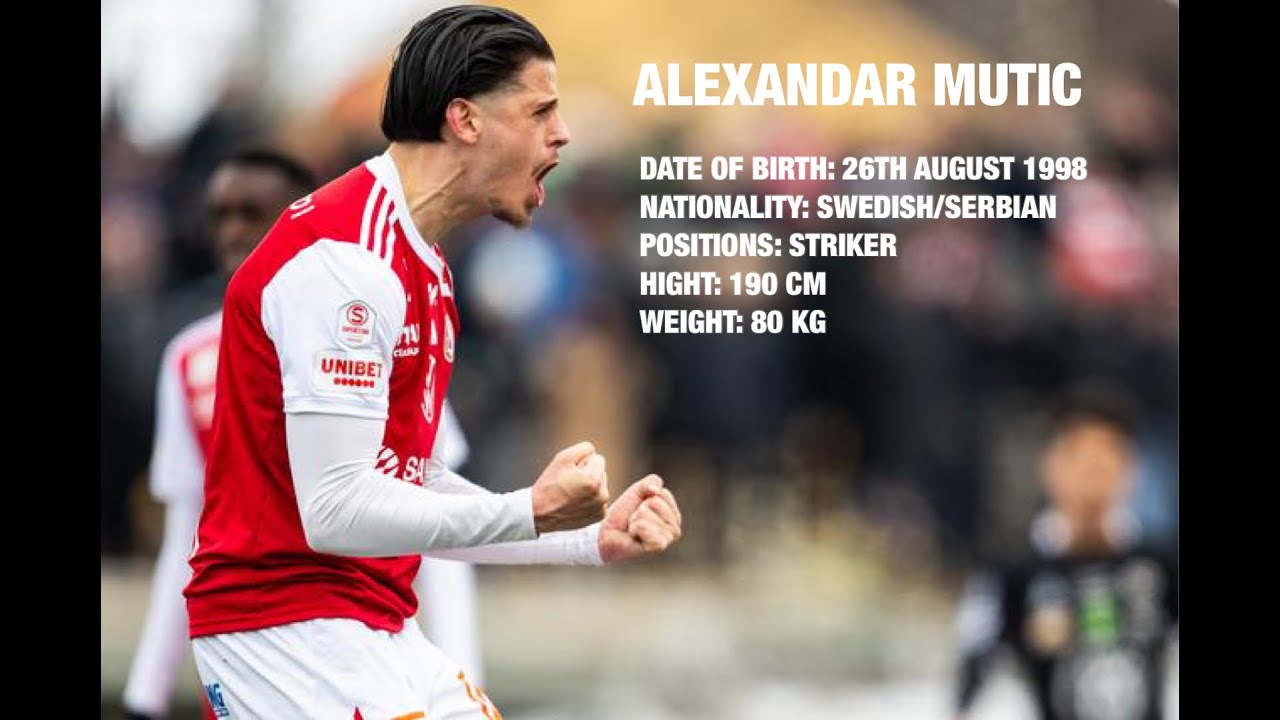 Alexandar Mutic - Goals & Assists/Linkups 2023/2024 - YouTube