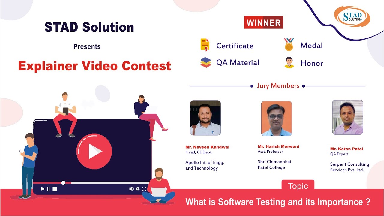 National Level QA Competition - Organised by STAD Solution - YouTube