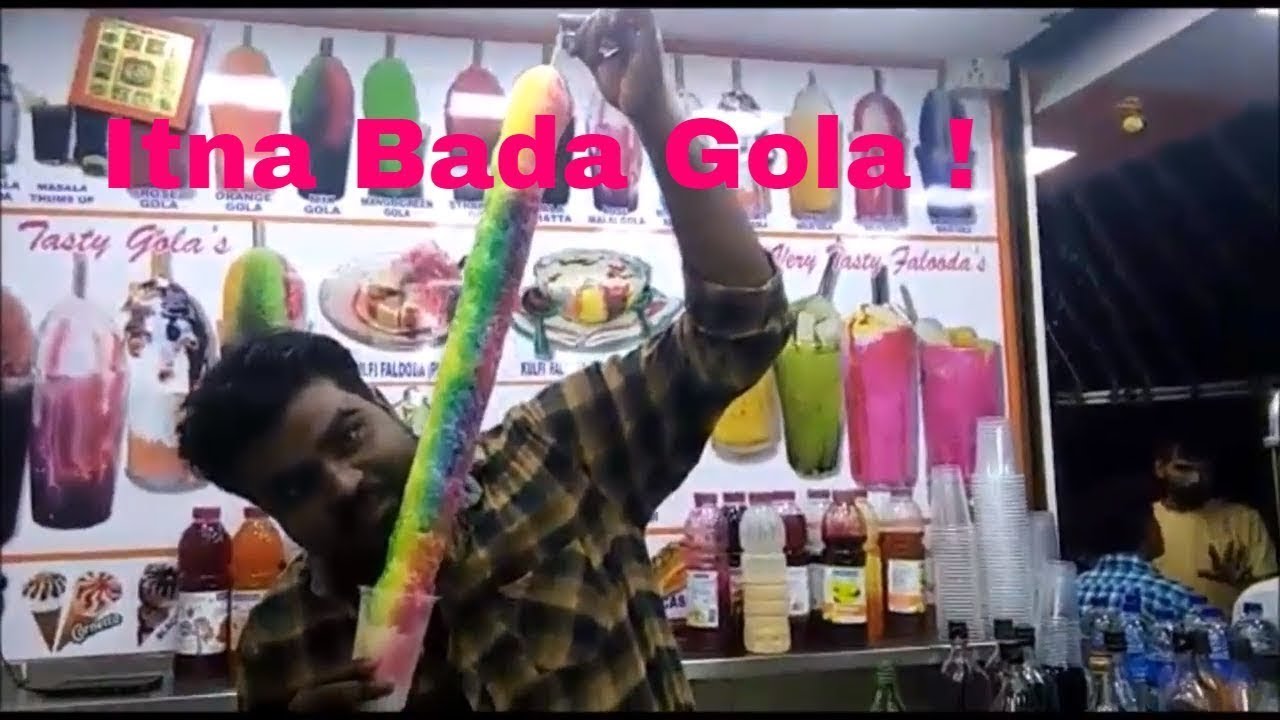 Street Food India Ice Gola Compilation - Indian Street Desserts - YouTube