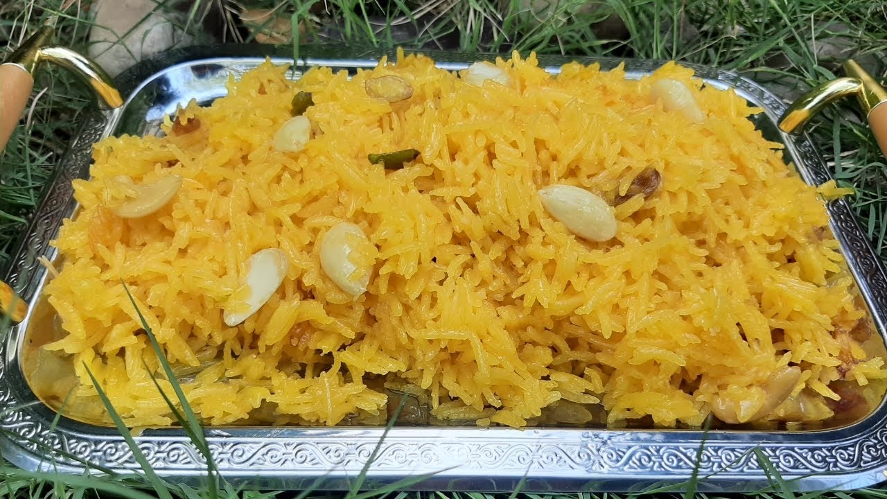 Zarda Rice at home||Degi style Zarda|Sweet zarda Rice|#zarda#rice# ...