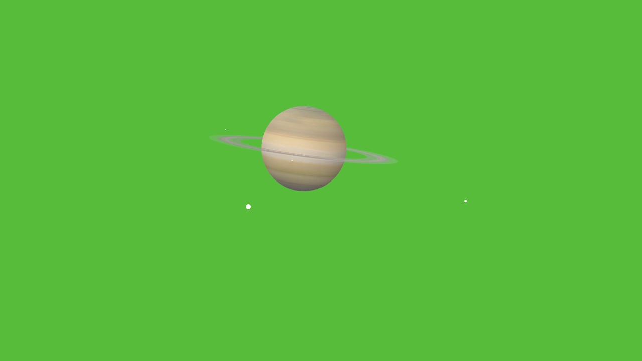 Saturn Spinning Greenscreen | No Copyright Videos - YouTube