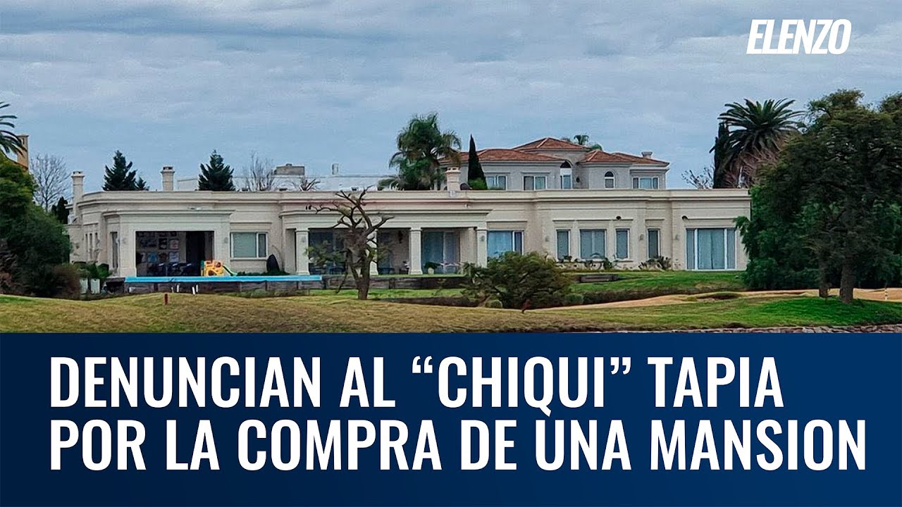 DENUNCIAN A TAPIA POR COMPRAR UNA MANSION - YouTube