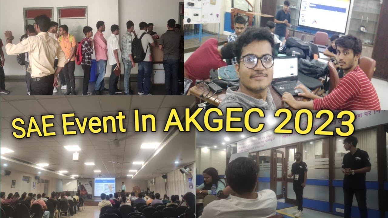 We Successfully Conducted An Event In AKGEC 2023 (Day-1) 🔥 - YouTube