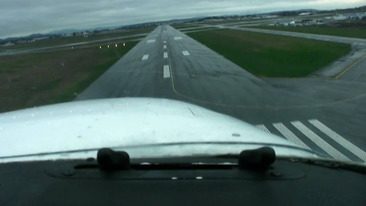 Power off 180° Approach - YouTube