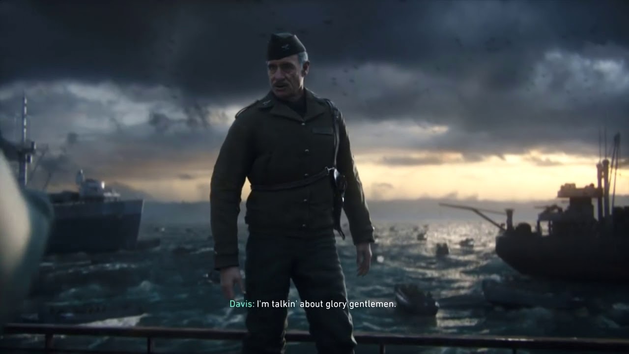 CALL OF DUTY WW2 | DAVIS INSPIRATIONAL SPEECH - YouTube