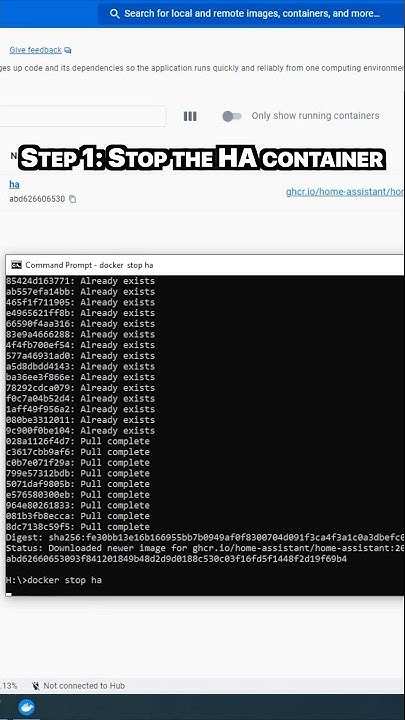 How to update Home Assistant Container - YouTube