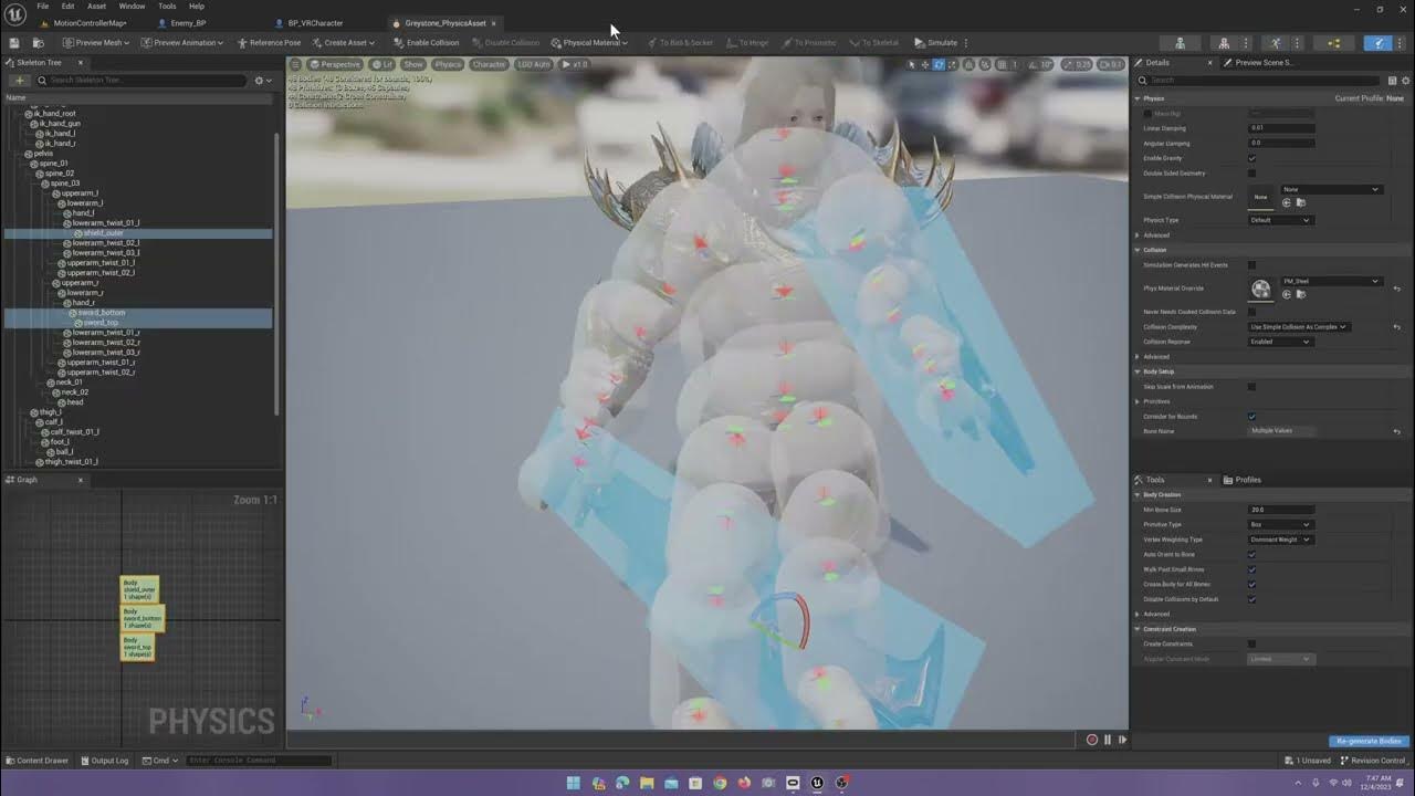 How to make a VR game using Unreal Engine 5 with VRE plugin. Part 9: Finishing our Enemy - YouTube