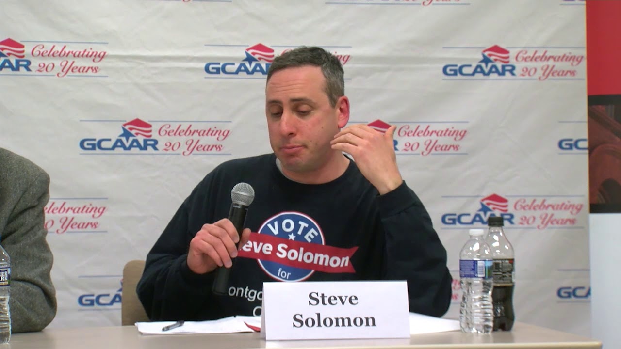 Steve Solomon Talks Public Schools at County Council At-Large Candidate ...