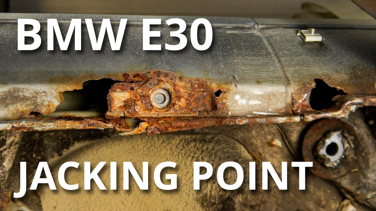 36 Year Old Jacking Point Repair | BMW E30 Touring Restoration - Part 14 - YouTube