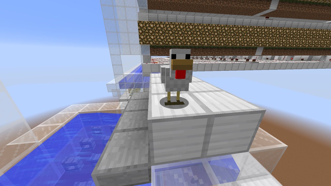 Minecraft: lossless chicken filter - YouTube