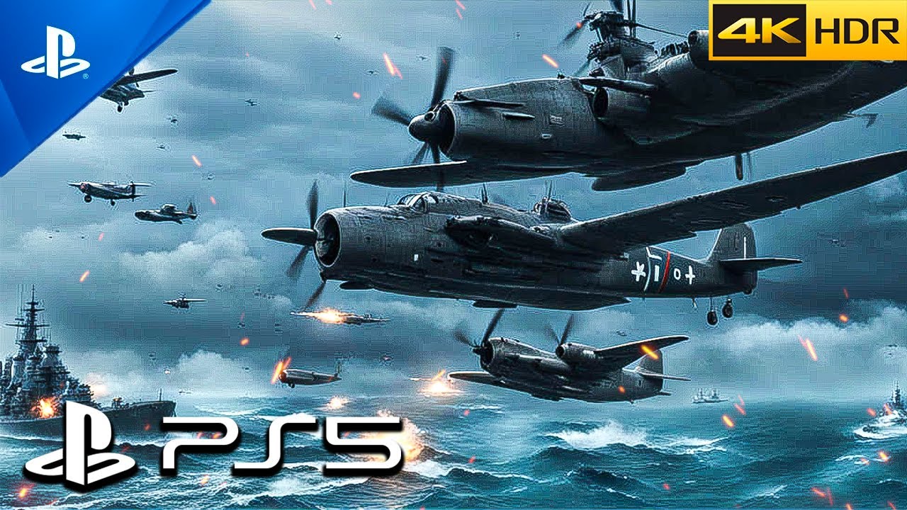 (PS5) BATTLE OF MIDWAY | Realistic Immersive ULTRA High Graphics ...