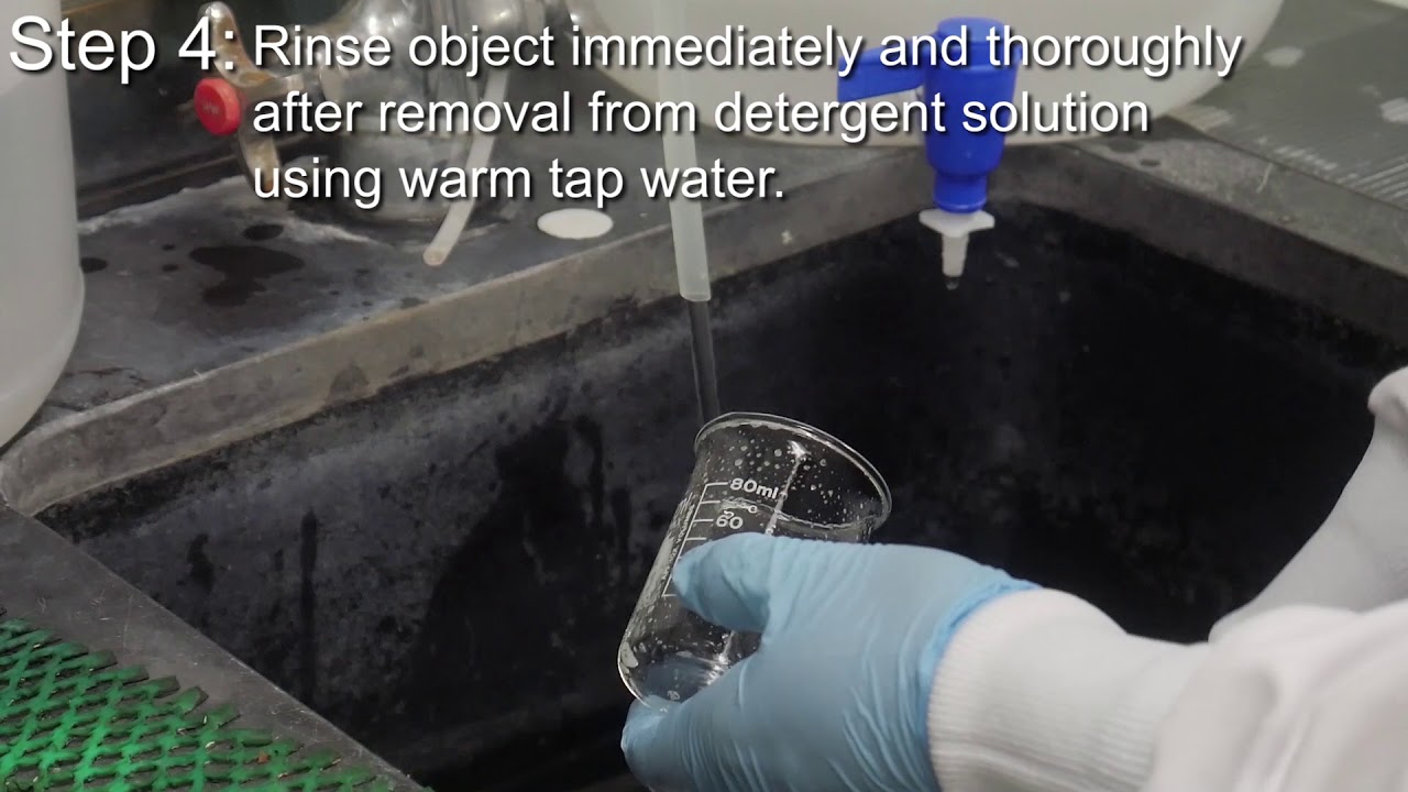 Water Sciences Laboratory Tutorial: General Cleaning - YouTube