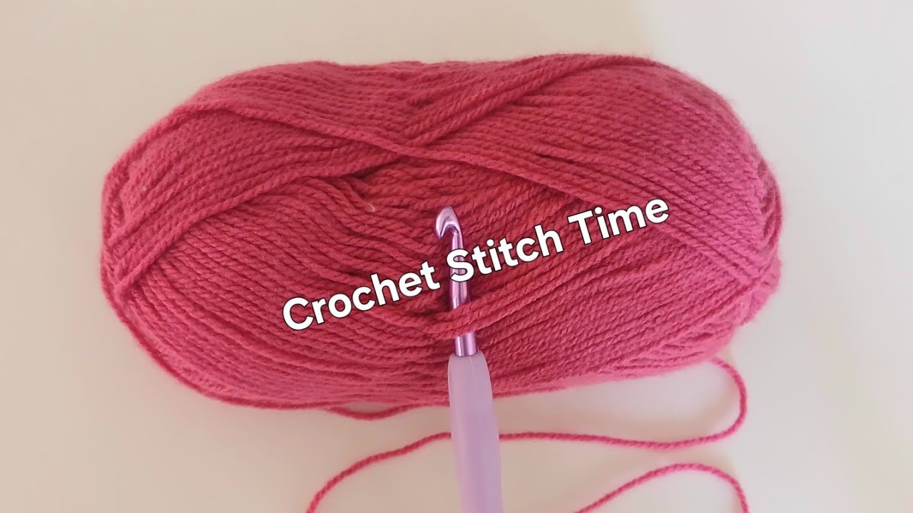 SUPER EASY and QUICK Crochet Pattern for Beginners! ️ Crochet stitch ...