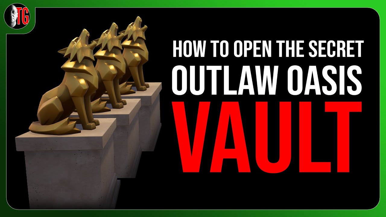 Open the OUTLAW OASIS secret vault EASILY #fortnite - YouTube