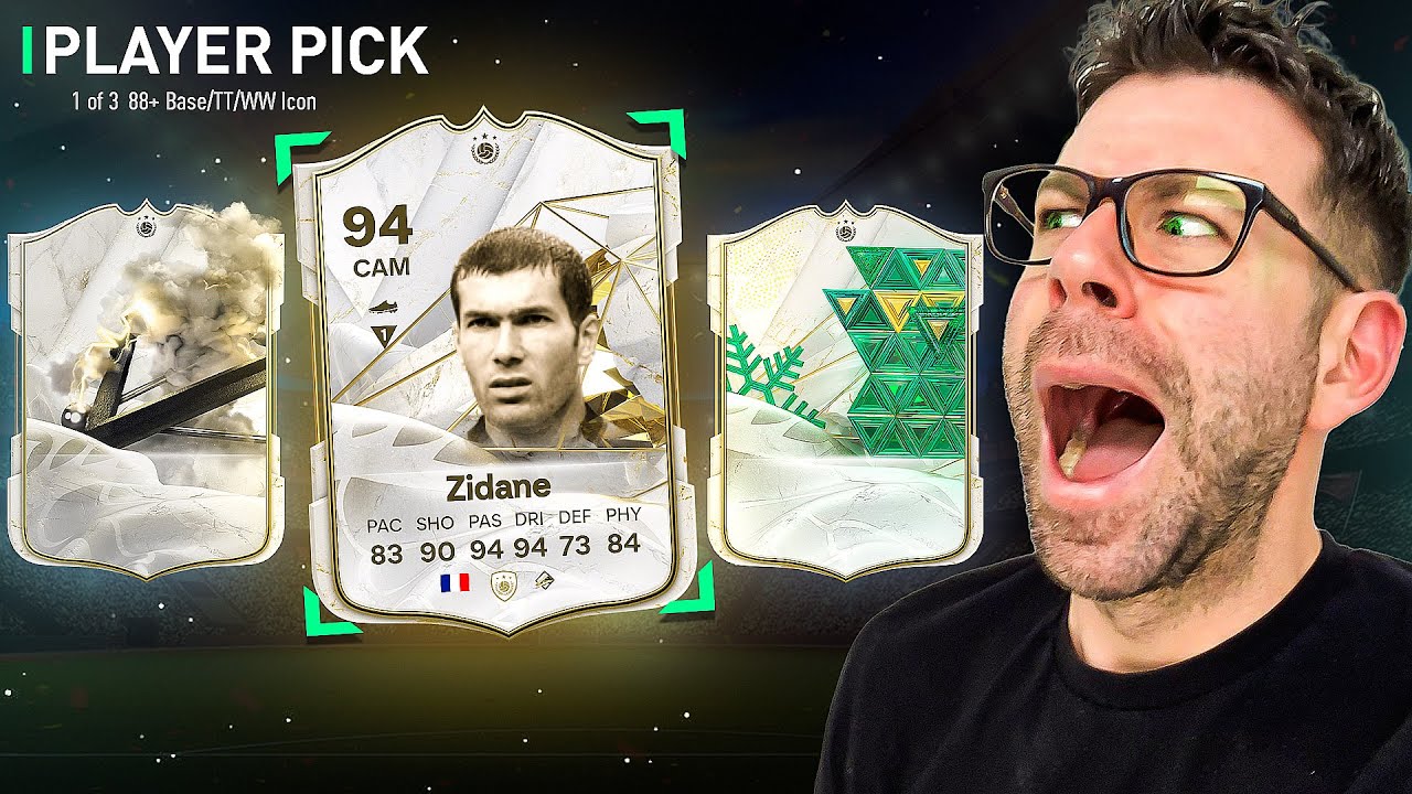 I PACKED 94 ZIDANE!!!!!! THESE NEW ICON PLAYER PICKs ARE CRACKED ...