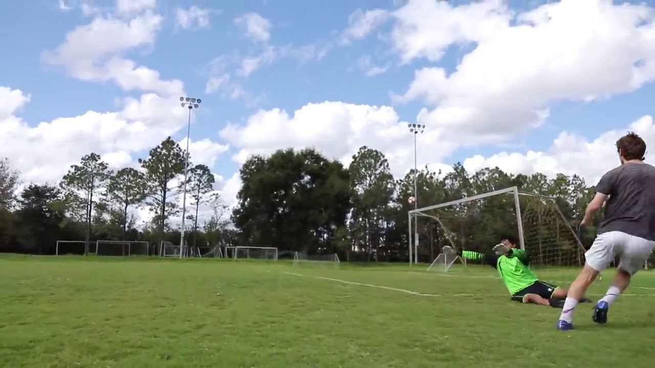 Top 5 ways to shoot in football - YouTube