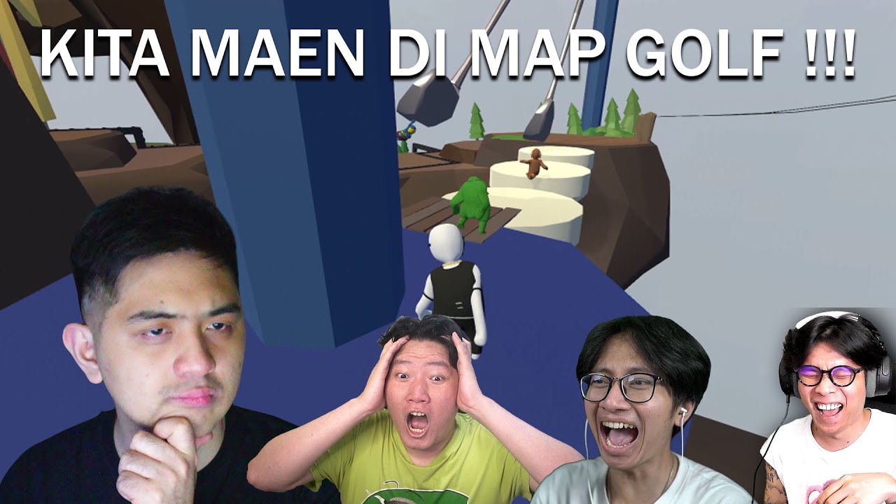 UDAH PRO GINI TERNYATA GAMPANG YA INI GAME !!! [ Human Fall Flat ...