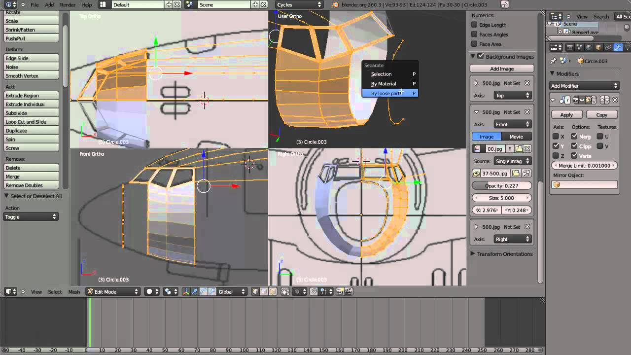 boeing 737 in blender - YouTube