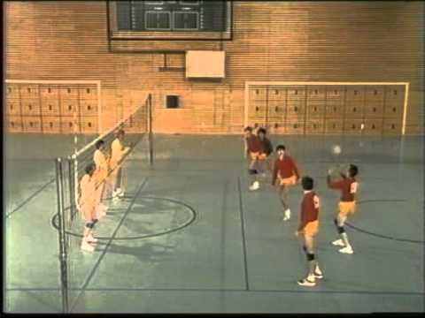 Volleyball Taktik Angriffskombinationen - YouTube