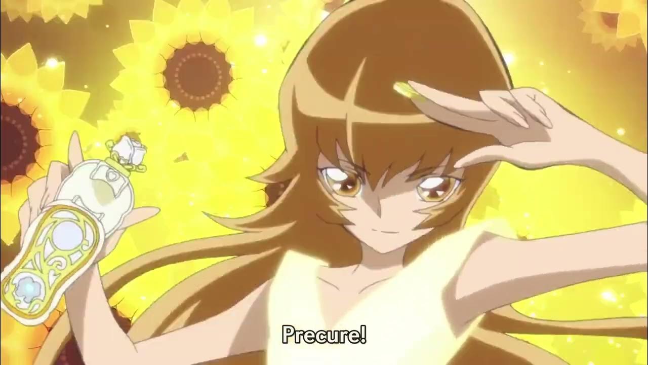 【fandub】 Heartcatch Pretty Cure Samanthaitsuki Cure Sunshine Transformation Fandub Youtube
