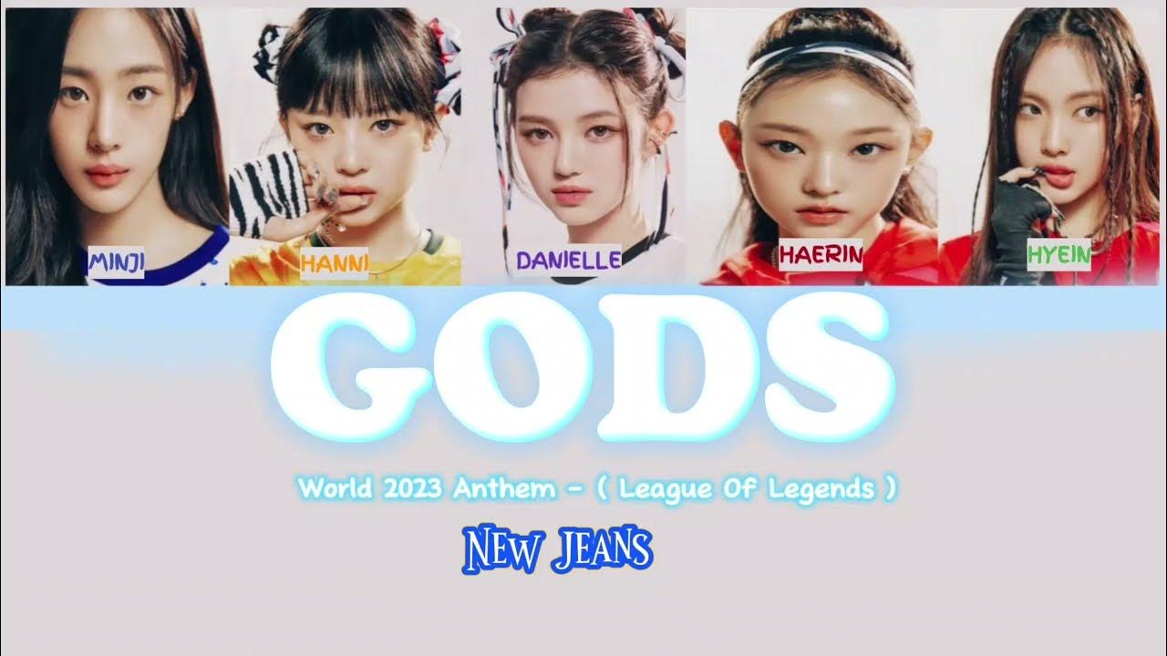 Newjeans 뉴진스 Gods League Of Legends Worlds 2023 Anthem