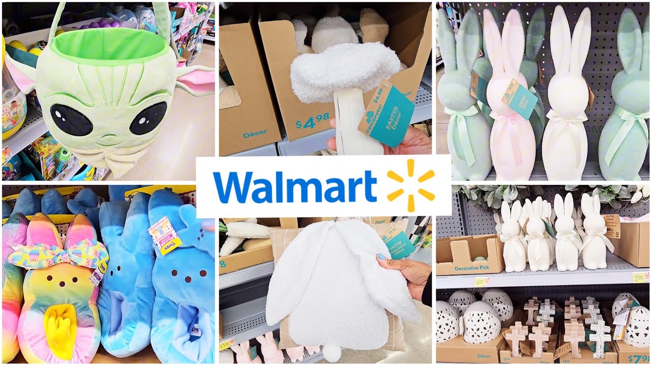 NEW WALMART EASTER DECOR 2024 | SHOP WITH ME - YouTube