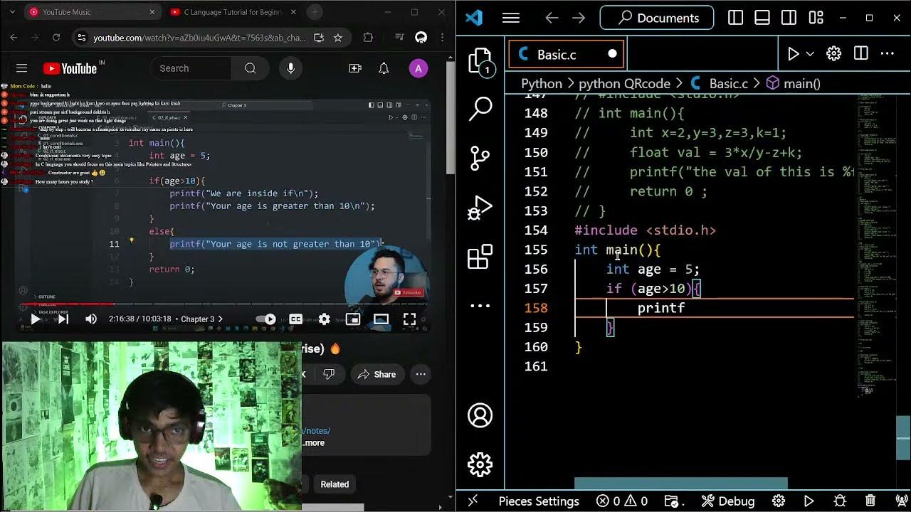 🔴Learning Programming Live Stream 3️⃣4️⃣ - YouTube