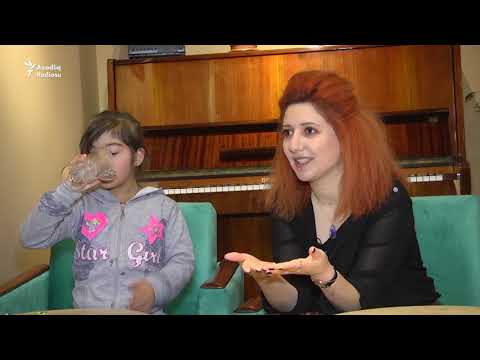 Daun sindromlu Nazlı elə sevinir ki...