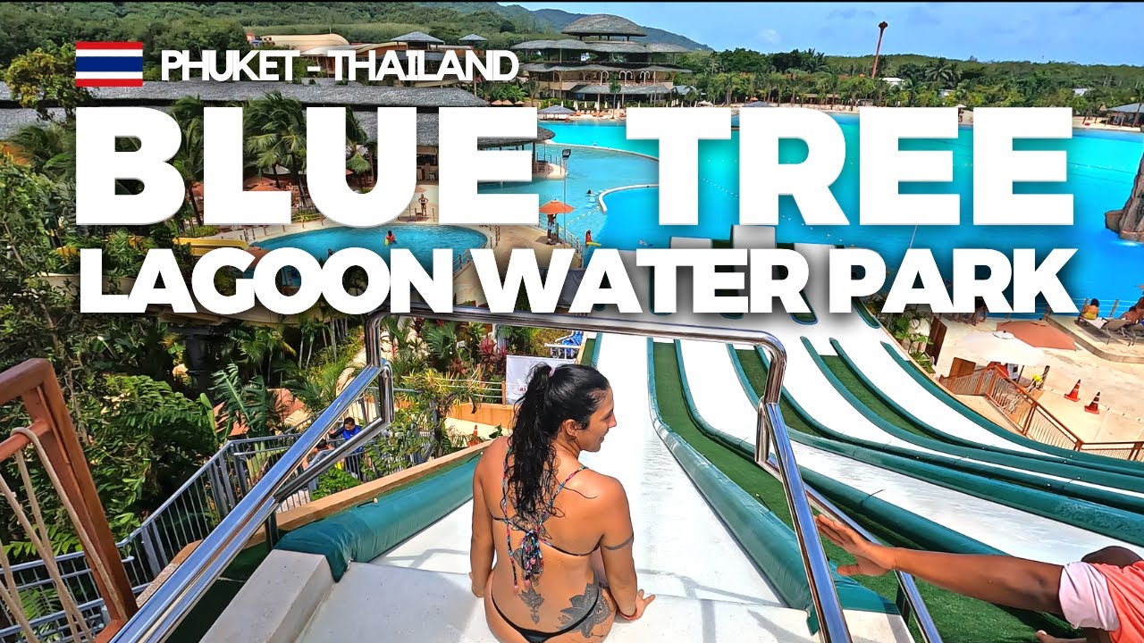Phuket's Unique Water Park: Blue Tree Lagoon | TJ & B Traveling - YouTube