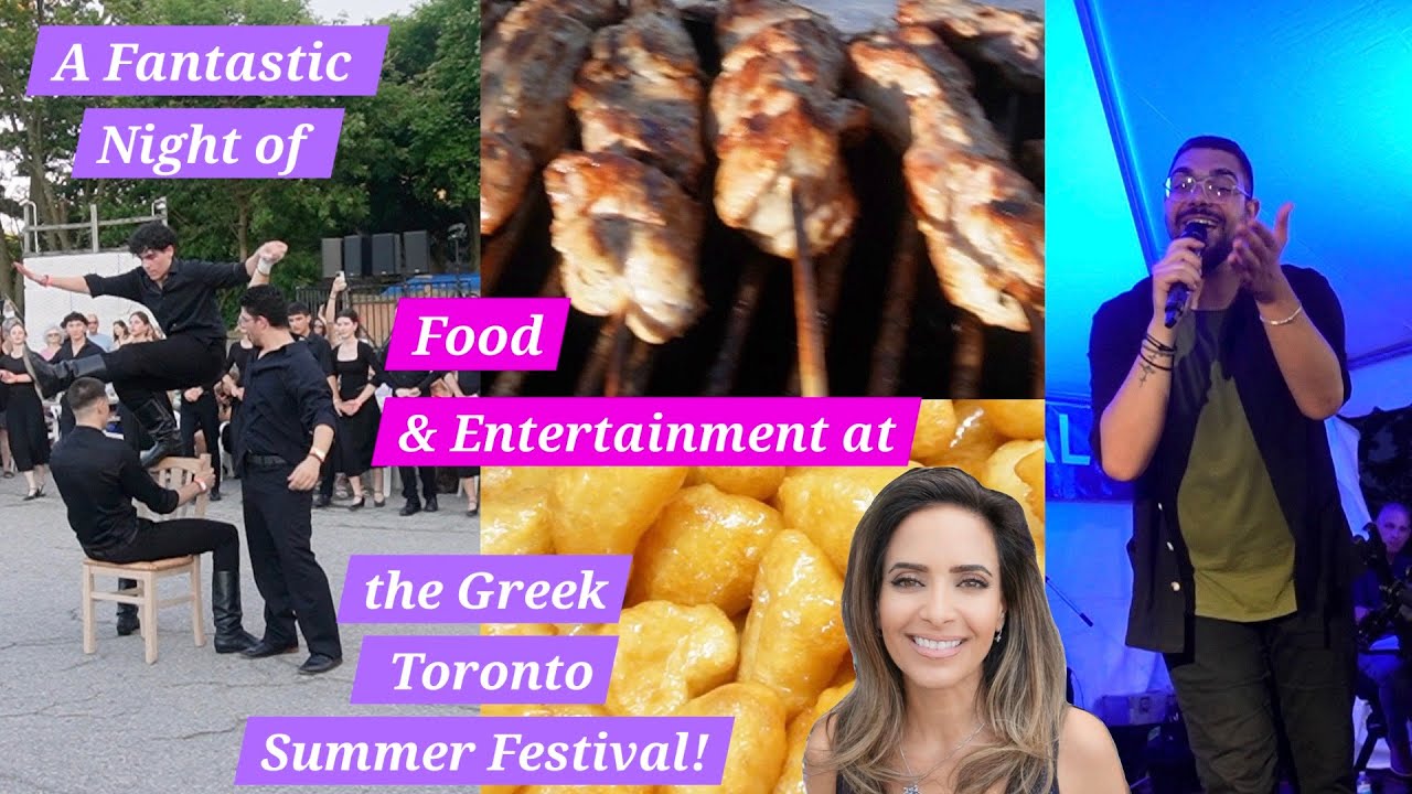 Entertaining Night at the Greek Toronto Festival - YouTube